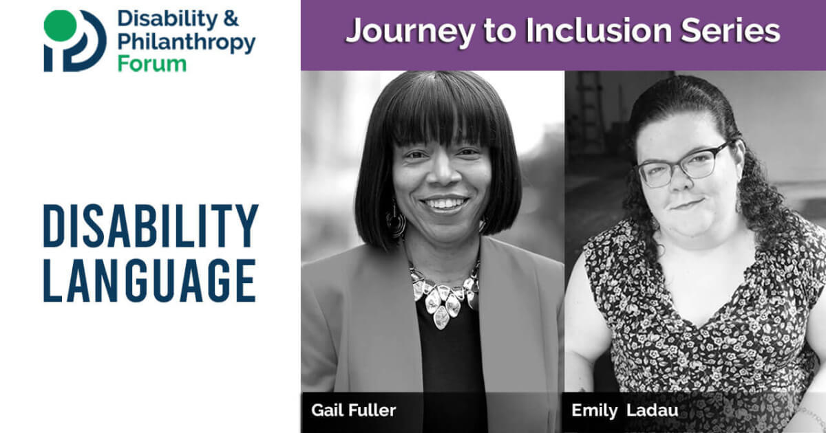 Journey to Inclusion Series: Disability Language - Disability ...