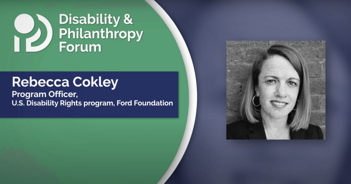 Rebecca Cokley Unpacks Philanthropy's Ableist History - Disability ...