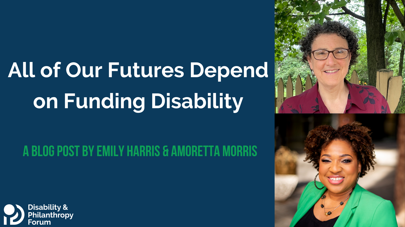 All of Our Futures Depend on Funding Disability - Disability ...